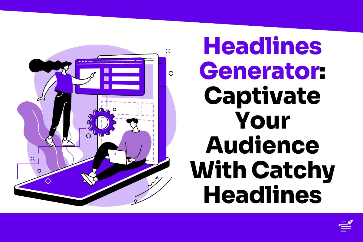 Headlines Generator: Captivate Your Audience With Catchy Headlines